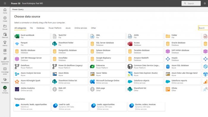 Power BI Dataflows – Excel kitchenette