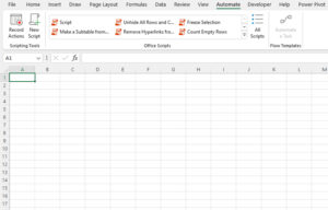 Office Scripts – Excel kitchenette